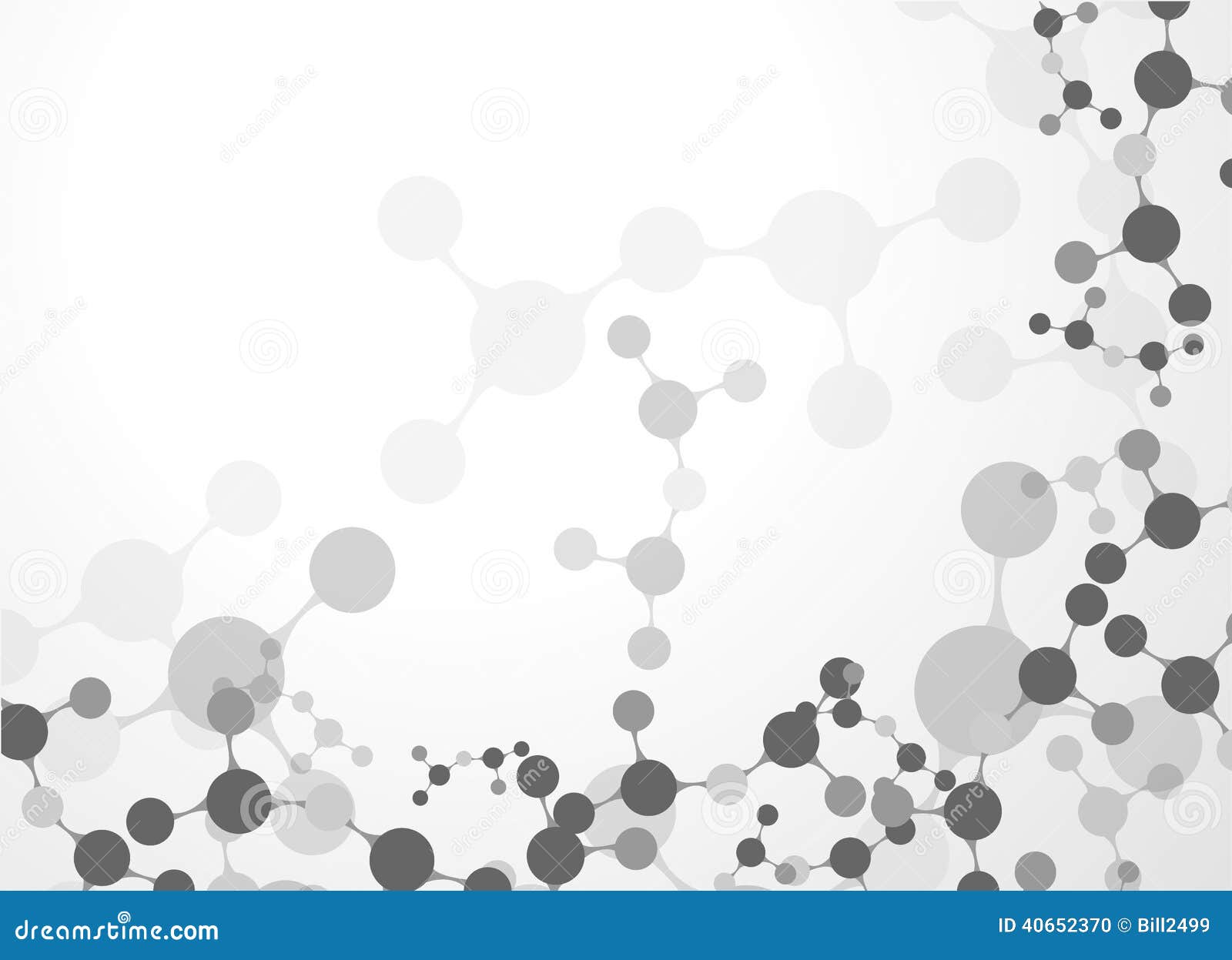 Molecular background stock illustration. Illustration of frame - 40652370