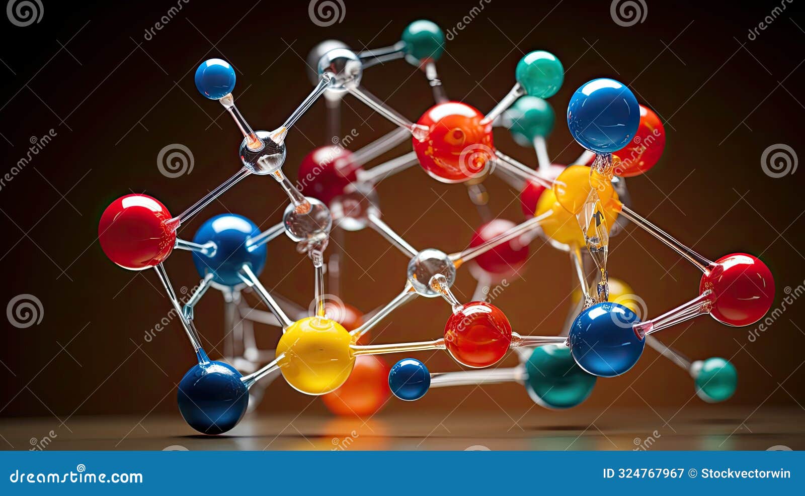 Molecular Chemistry Formula Stock Illustration - Illustration of ...