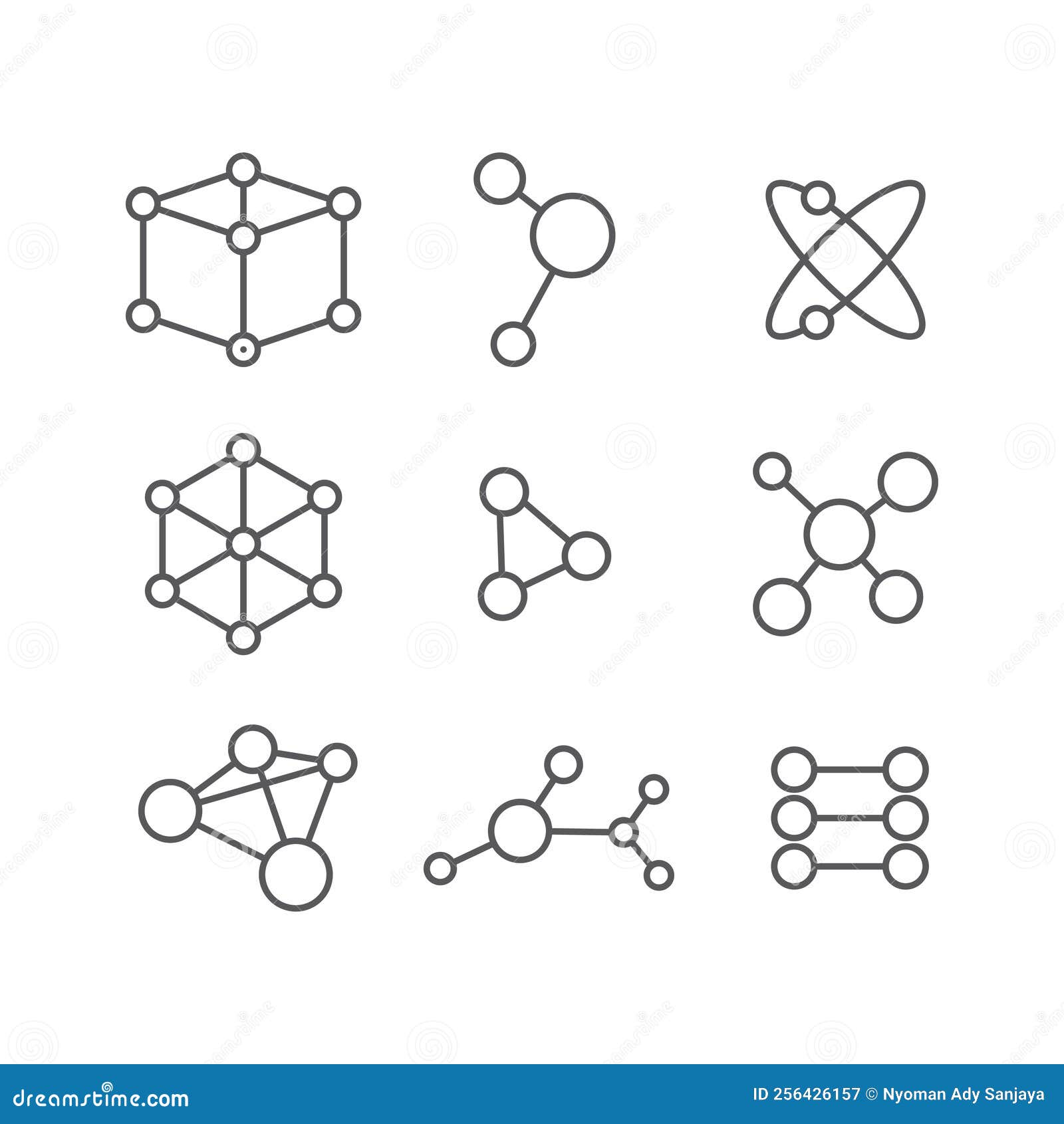 Molecular Compound Icon. Element of Science Icon for Mobile Concept and ...