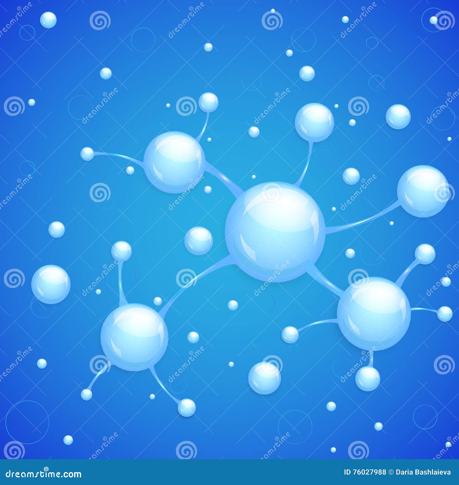 Molecular Compounds Background Stock Vector - Illustration of concept ...