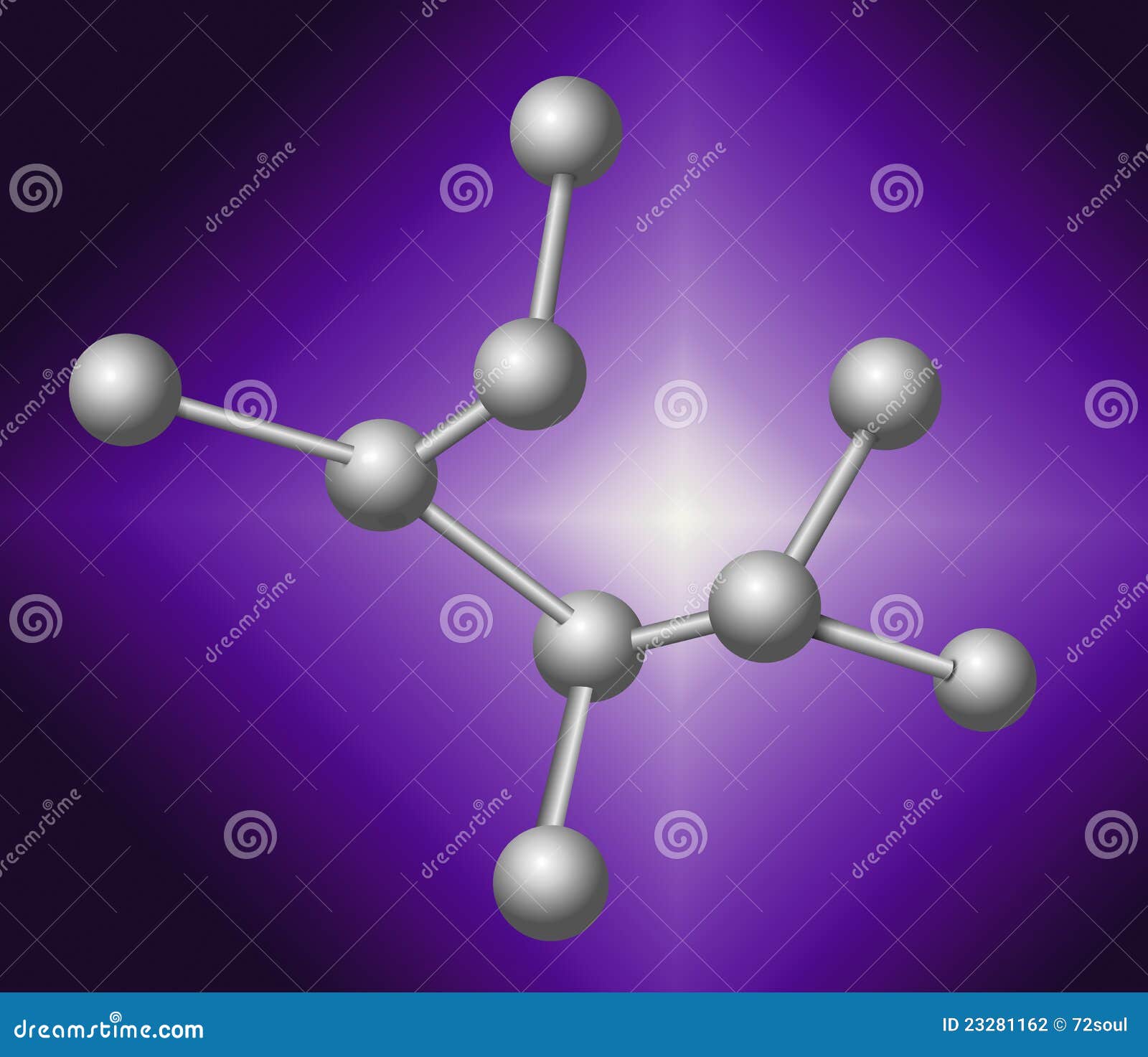 Molecular concept. stock illustration. Illustration of cell - 23281162