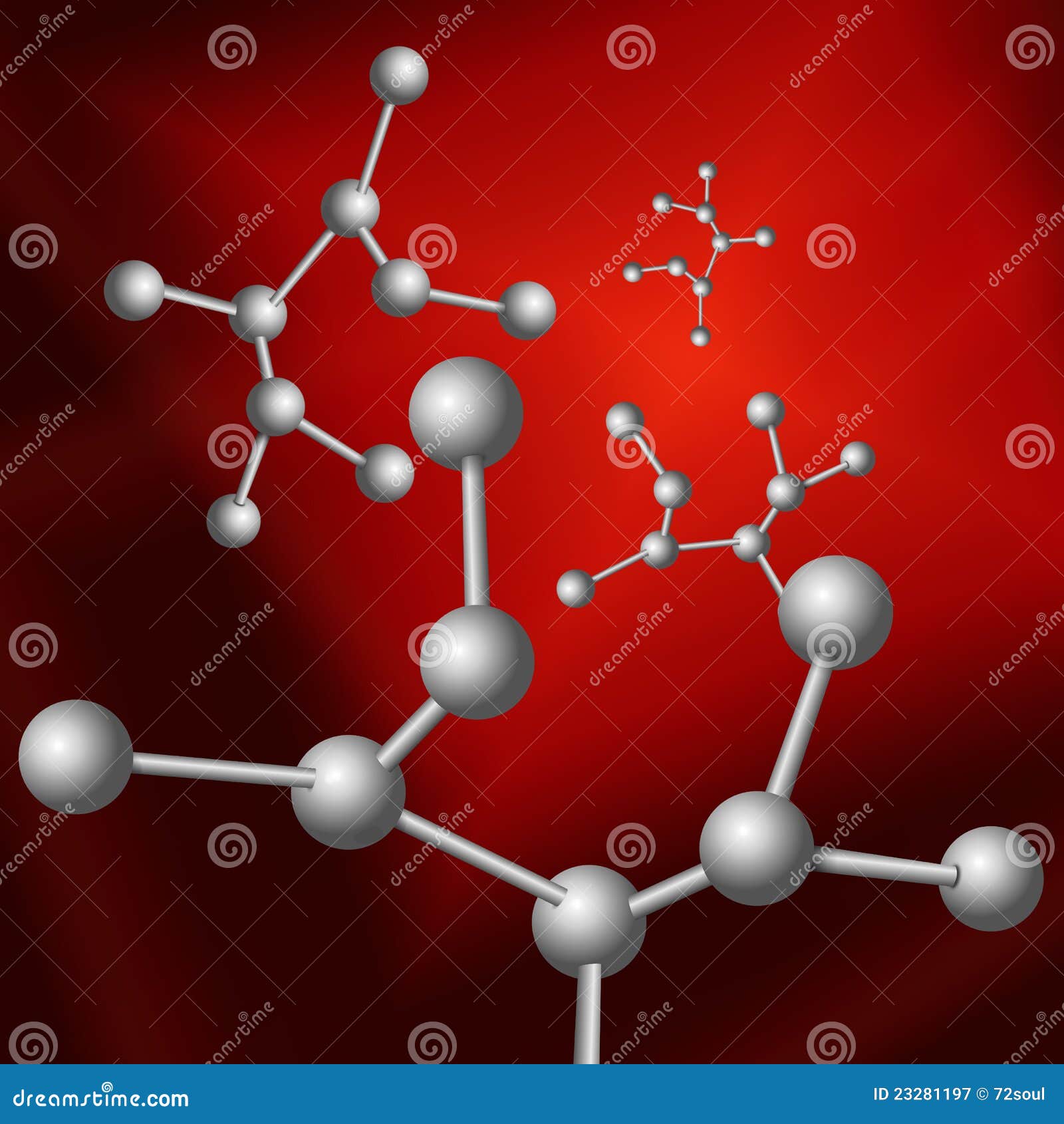 Molecular concept. stock illustration. Illustration of connection ...