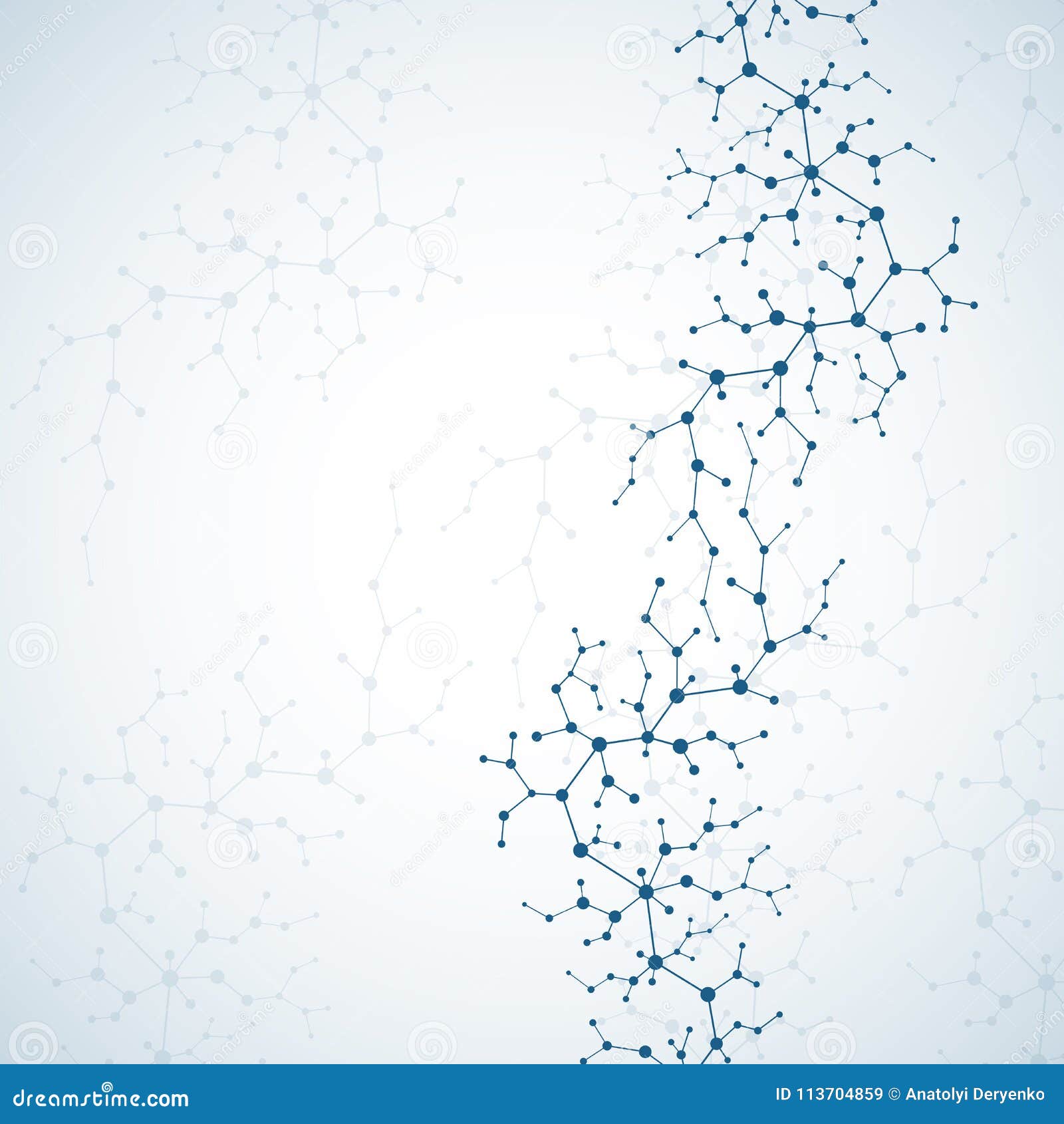 Molecular Concept Neurons System Stock Illustrations – 882 Molecular ...