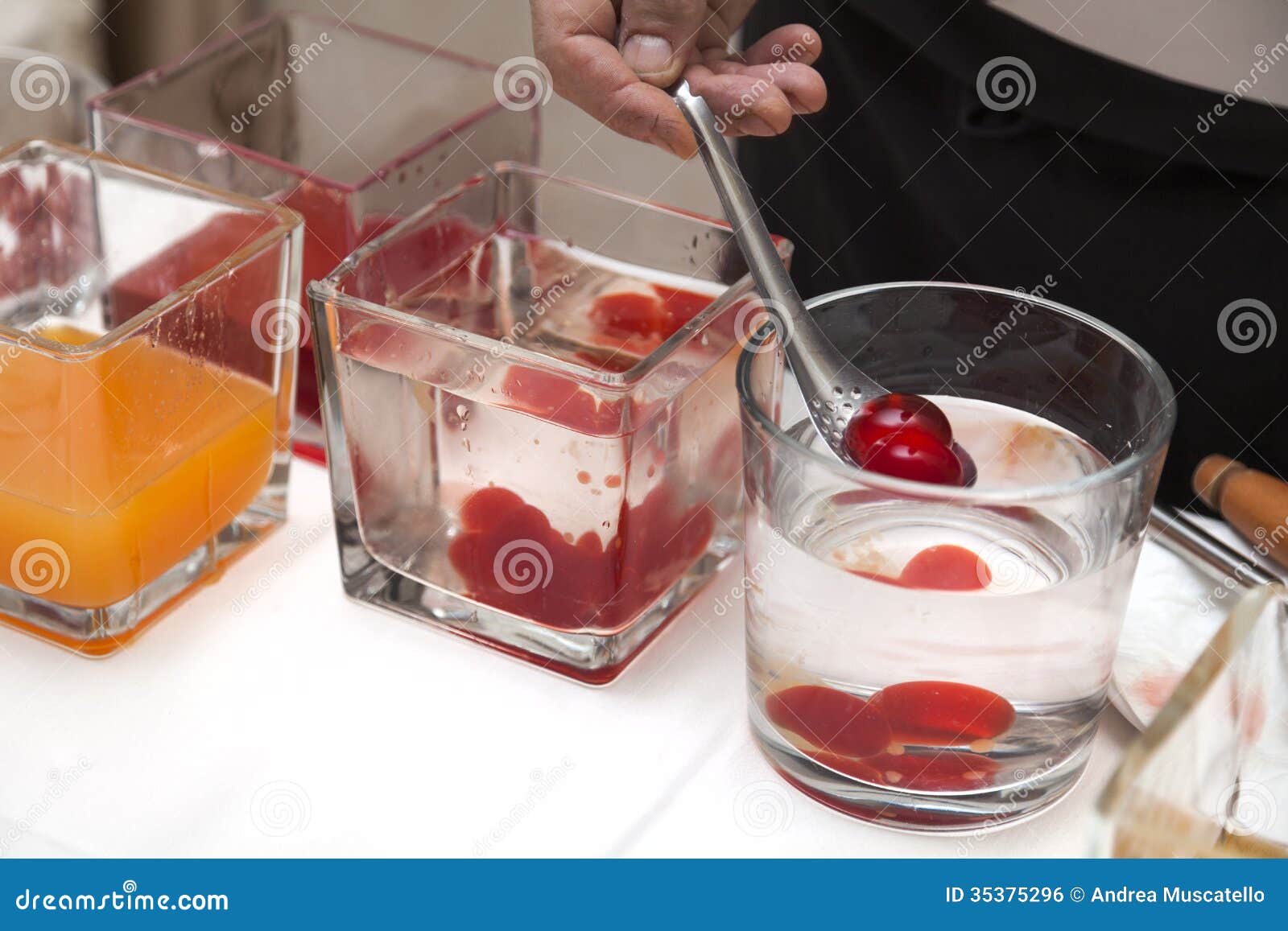 Molecular cuisine stock photo. Image of science, appetizer - 35375296
