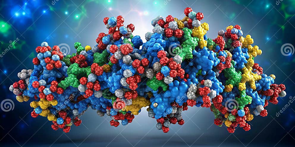 Molecular Dance Enzyme Substrate Interaction Generative by AI Stock ...