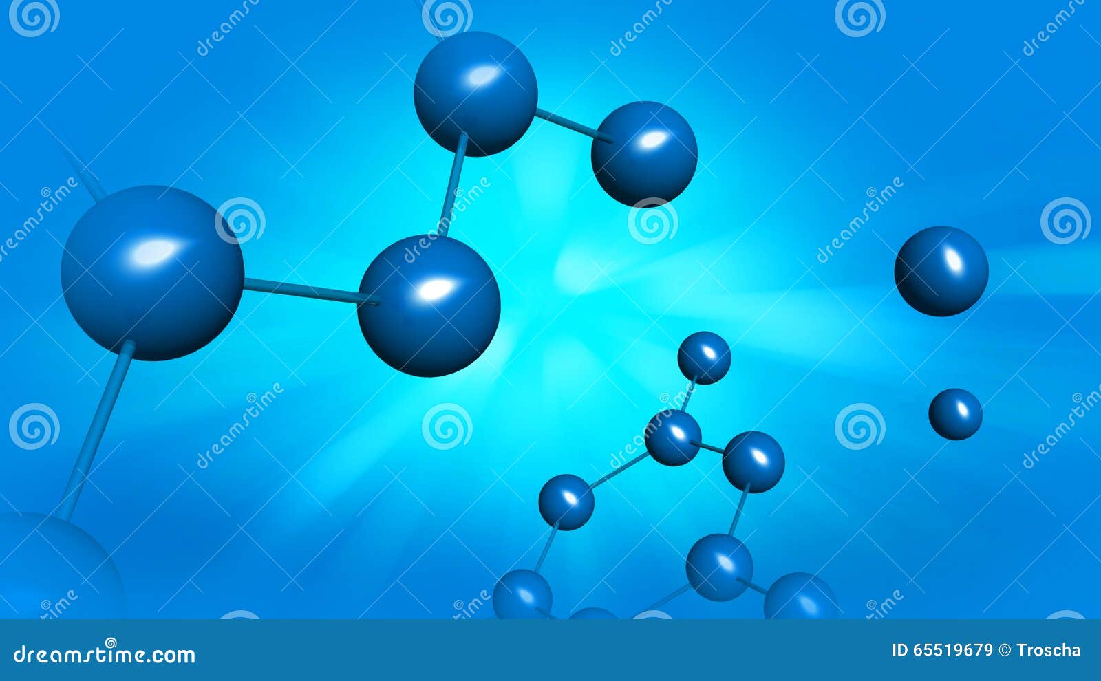 Molecular, DNA and Atom Model Stock Illustration - Illustration of cell ...