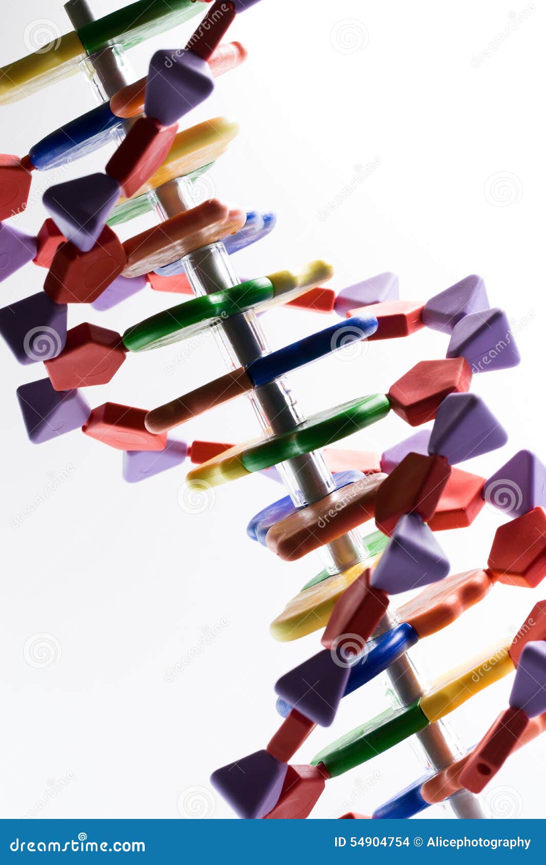 Molecular, DNA and Atom Model in Science Research Lab Stock Photo ...