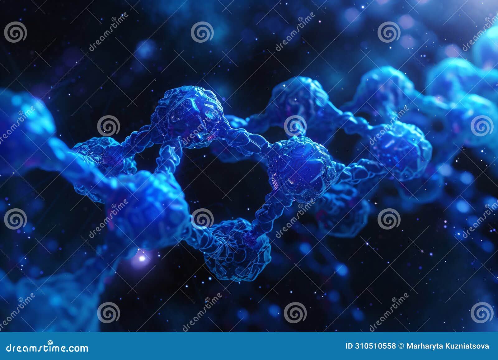 Molecular DNA Structure Abstract Background. Molecule Model, Chemical ...