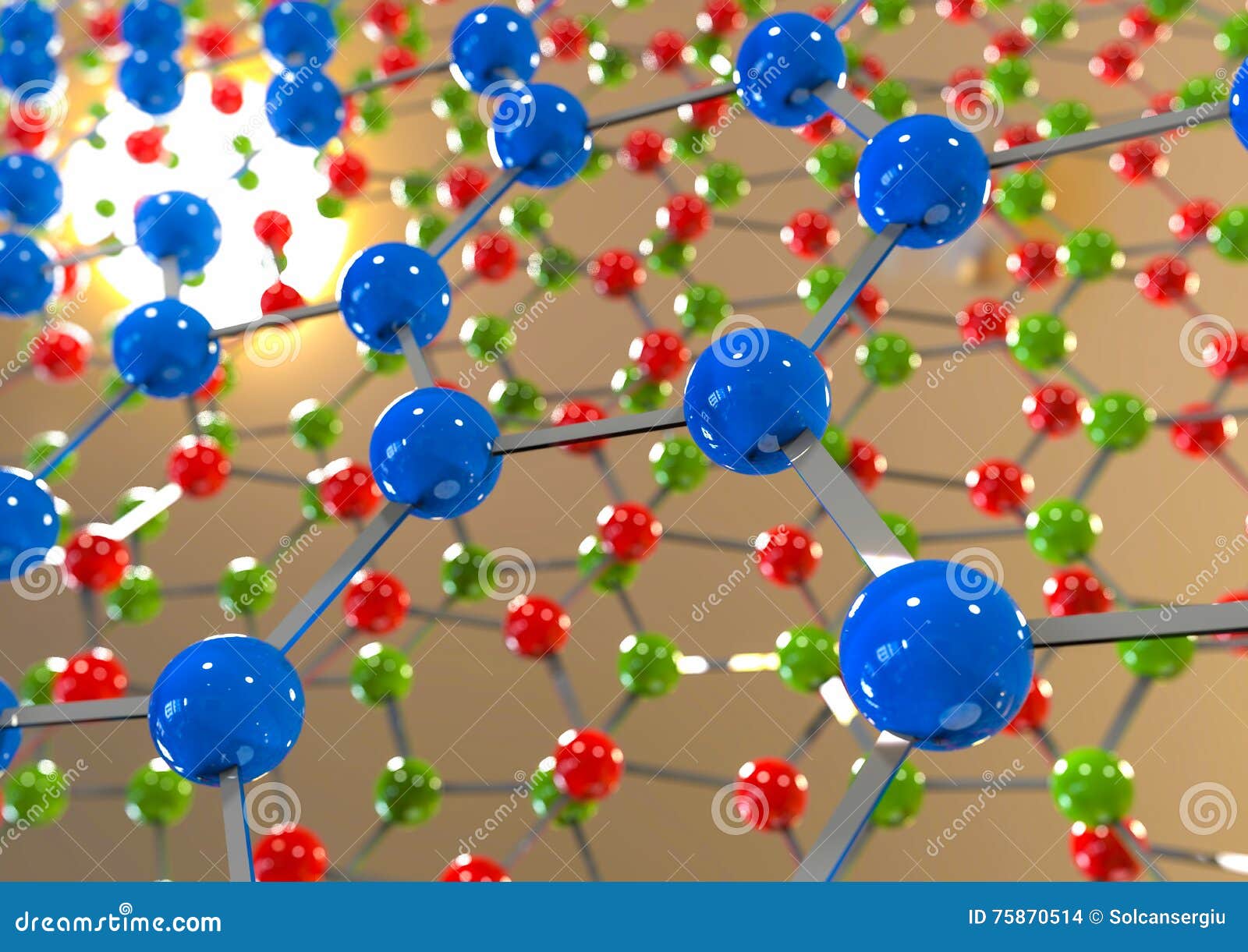 Molecular elements stock illustration. Illustration of colourful - 75870514
