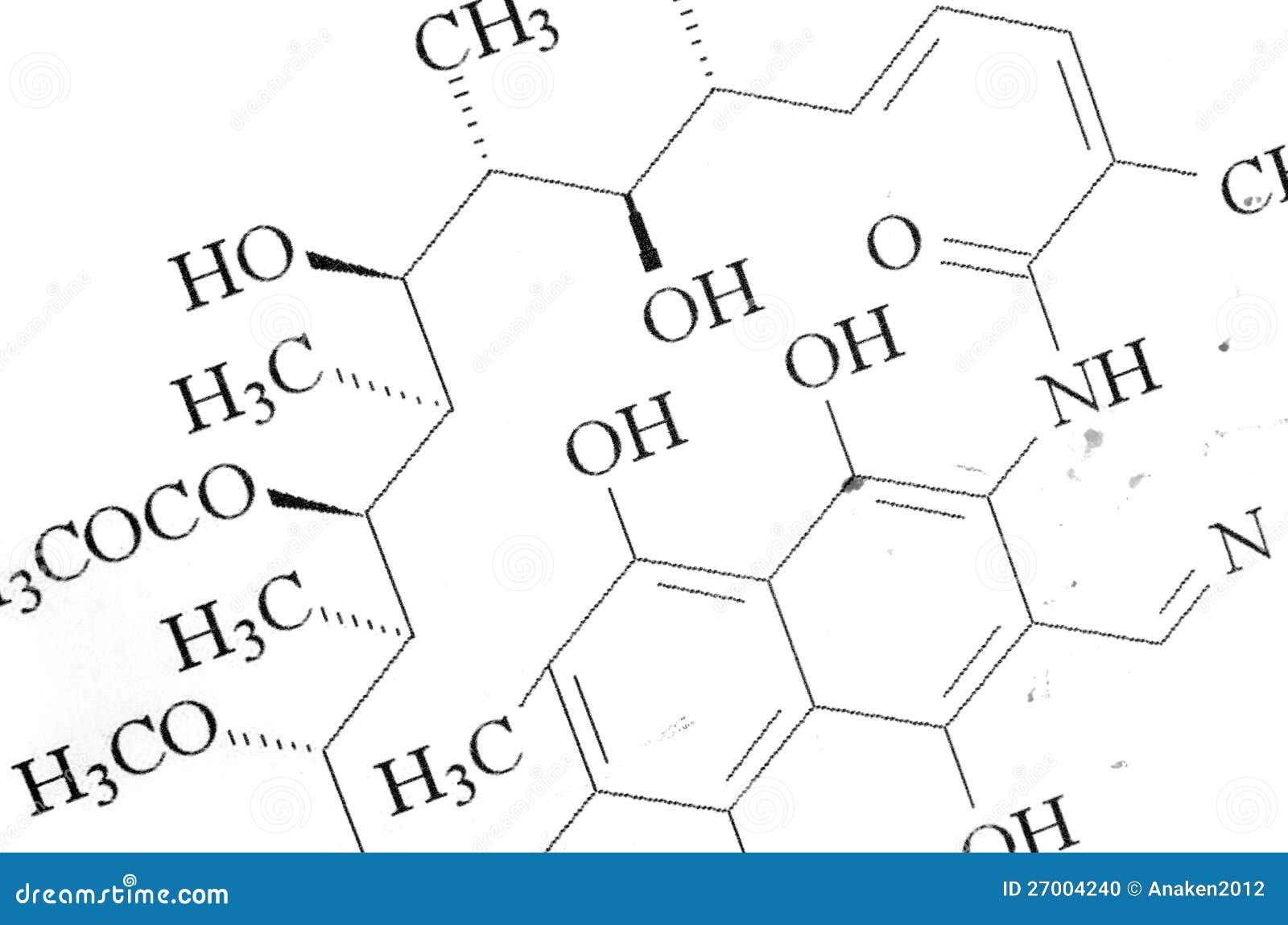 Molecular formula stock photo. Image of examination, abstract - 27004240