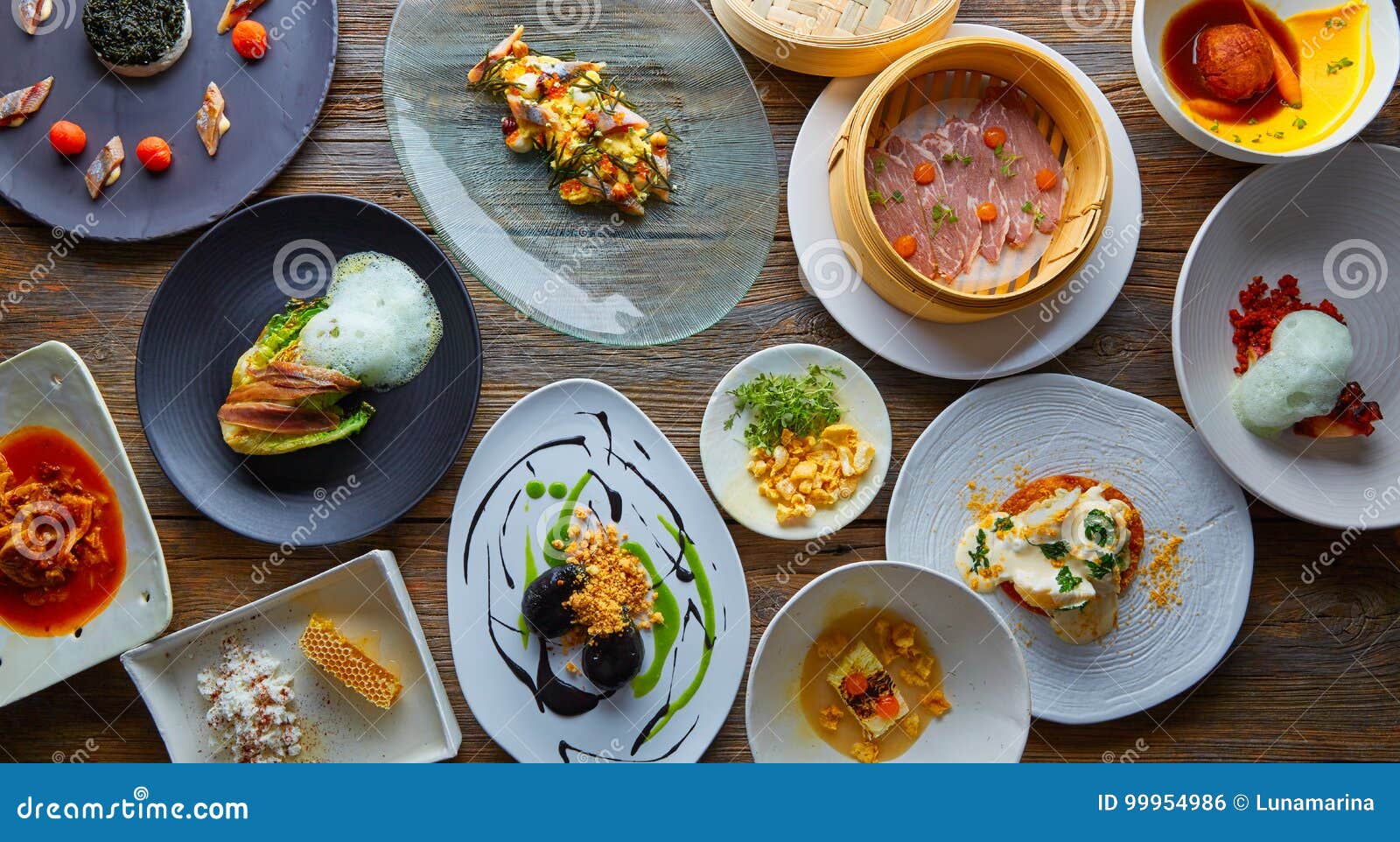 Molecular Gastronomy Recipes Modern Cuisine Stock Photo - Image of meal ...