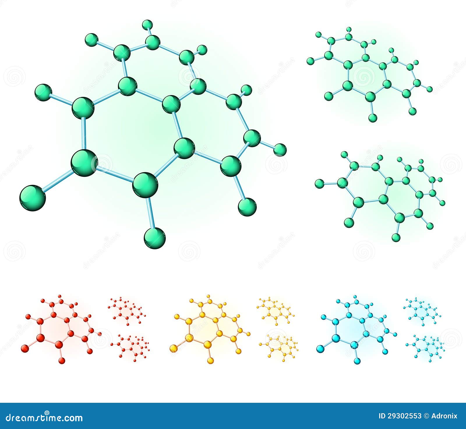 Molecular hexagons stock vector. Illustration of transparent - 29302553