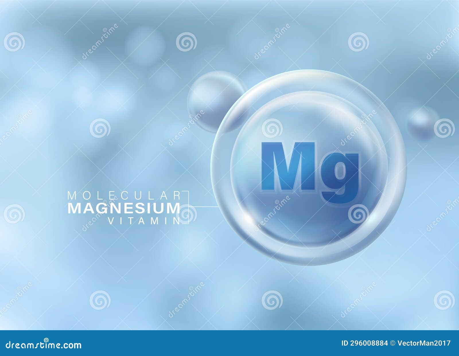 Molecular Magnesium Vitamin Complex Stock Vector - Illustration of food ...