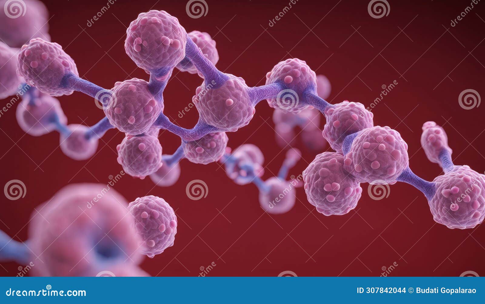 Structure Protein Molecule Stock Illustration | CartoonDealer.com ...