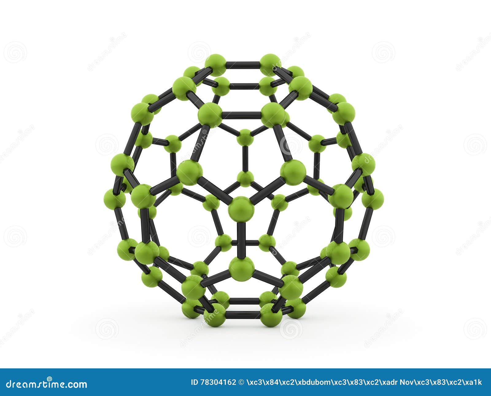 Molecular Mesh Structure Rendered Stock Illustration - Illustration of ...