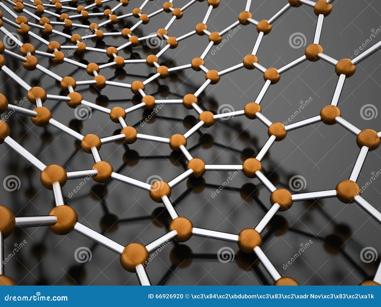 Molecular Mesh Tube Structure Stock Illustration - Illustration of ...