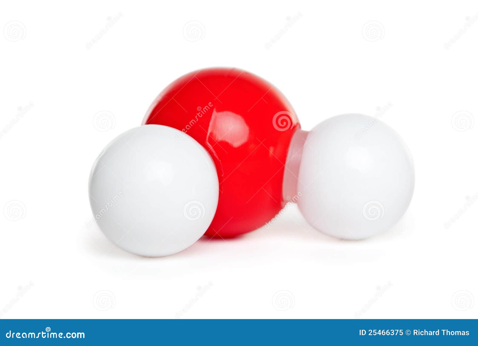 Molecular model of H2o stock image. Image of model, education - 25466375