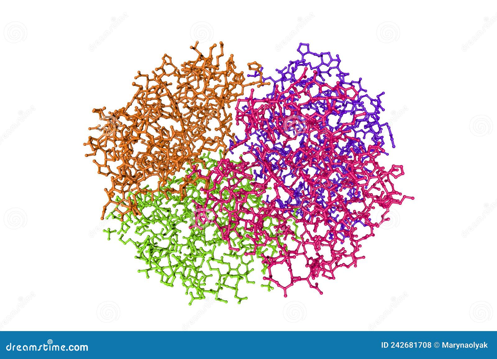 Molecular Model of Human Deoxyhemoglobin in Complex with an ...