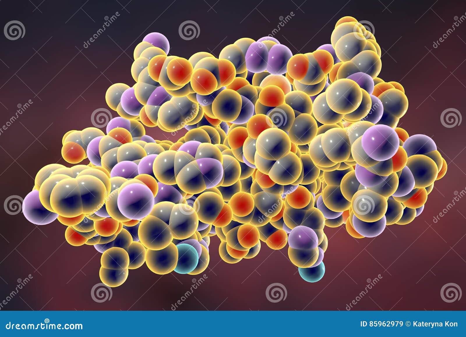 Glycogen Molecule, A Polysaccharide That Serves As A Form Of Energy ...
