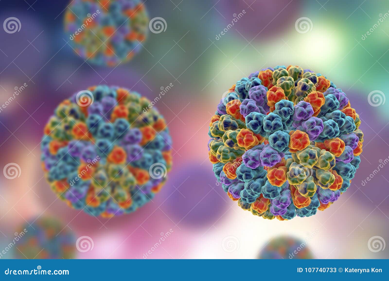 Molecular Model of a Rotavirus Which Causes Diarrheal Infection in ...