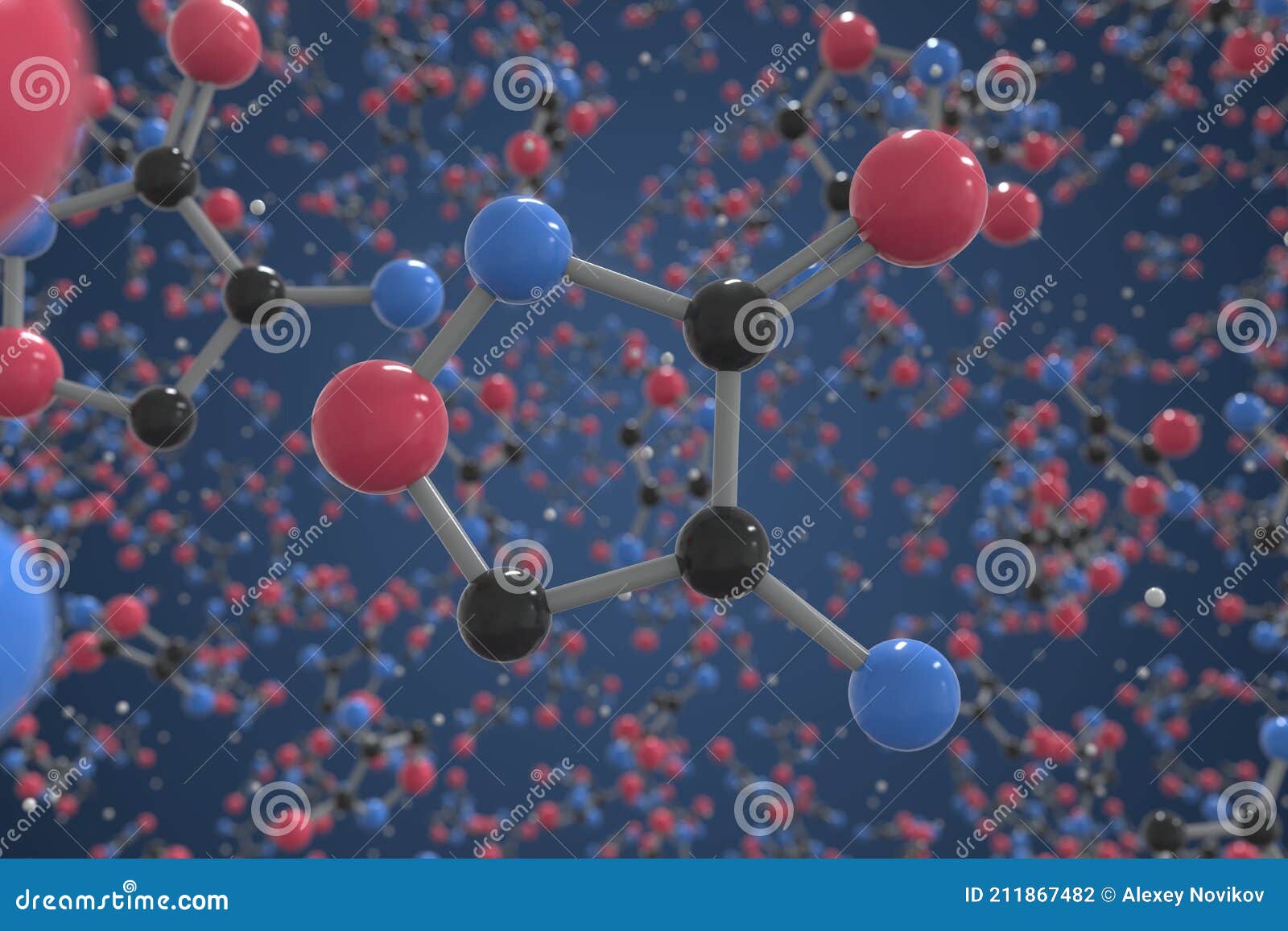 Cycloserine Molecule, Antituberculosis Agents, Molecular Structure ...