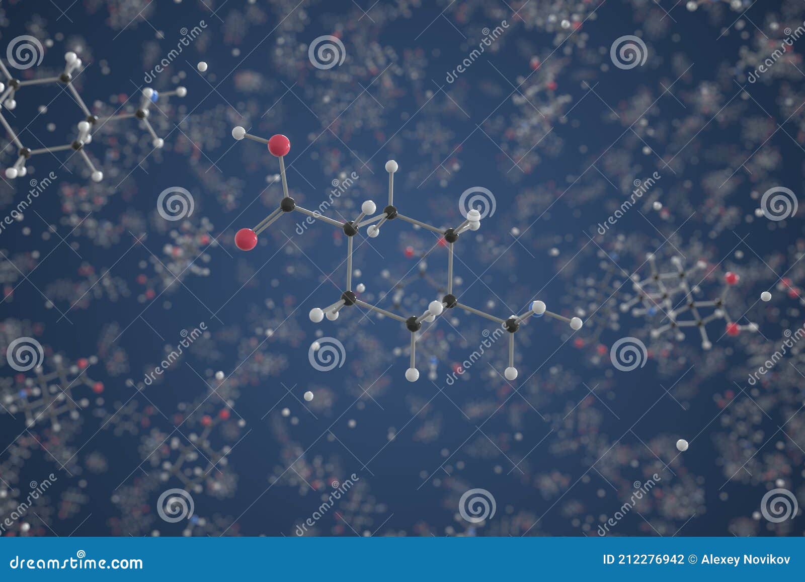 Tranexamic Acid, TXA, C8H15NO2 Drug Molecule, Is Used For Preventing ...