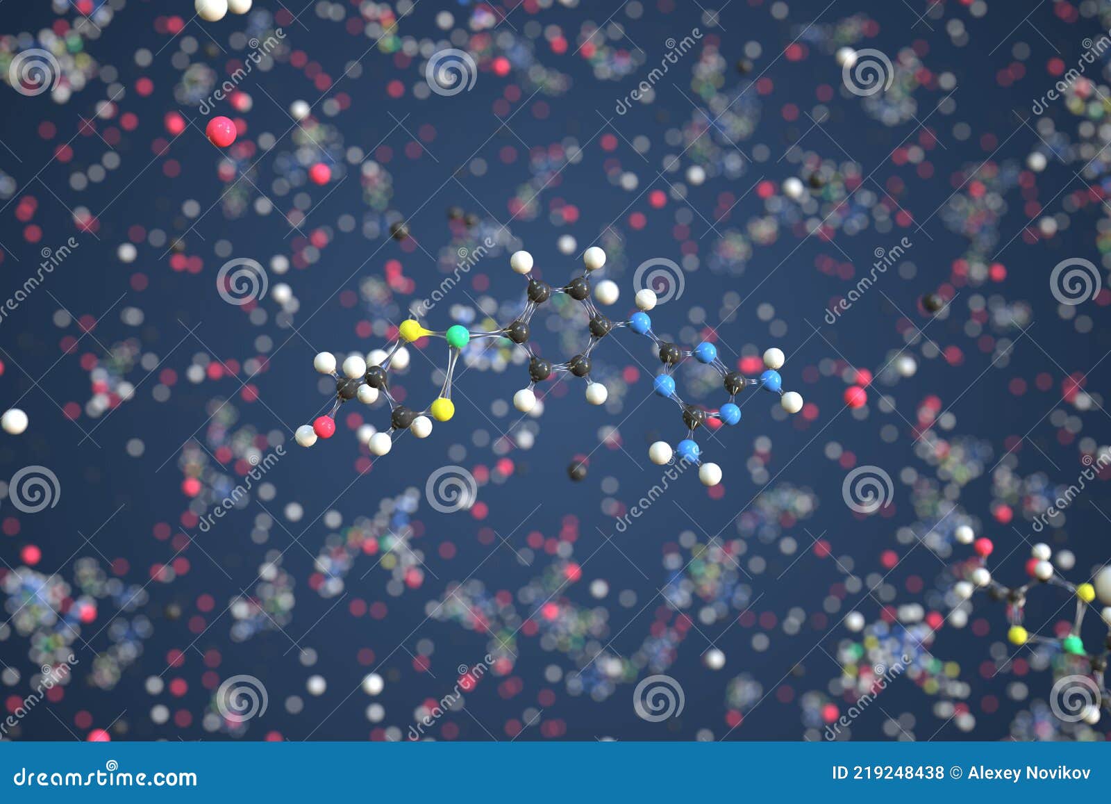 Melarsoprol Molecule, Molecular Structure, Arsobal, Ball And Stick 3d ...
