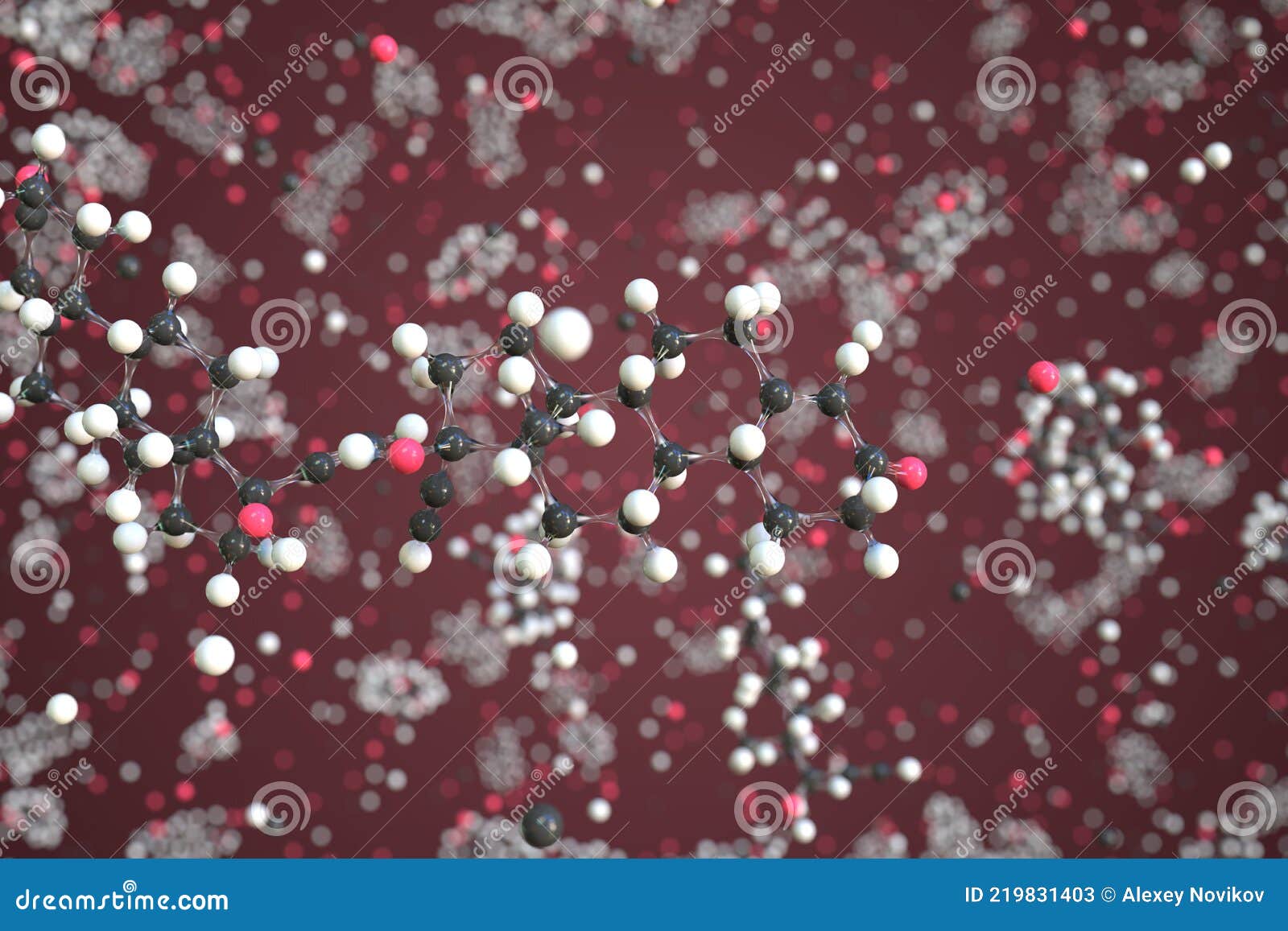 Norethisterone Molecule, Molecular Structure, Hormonal Contraceptive ...
