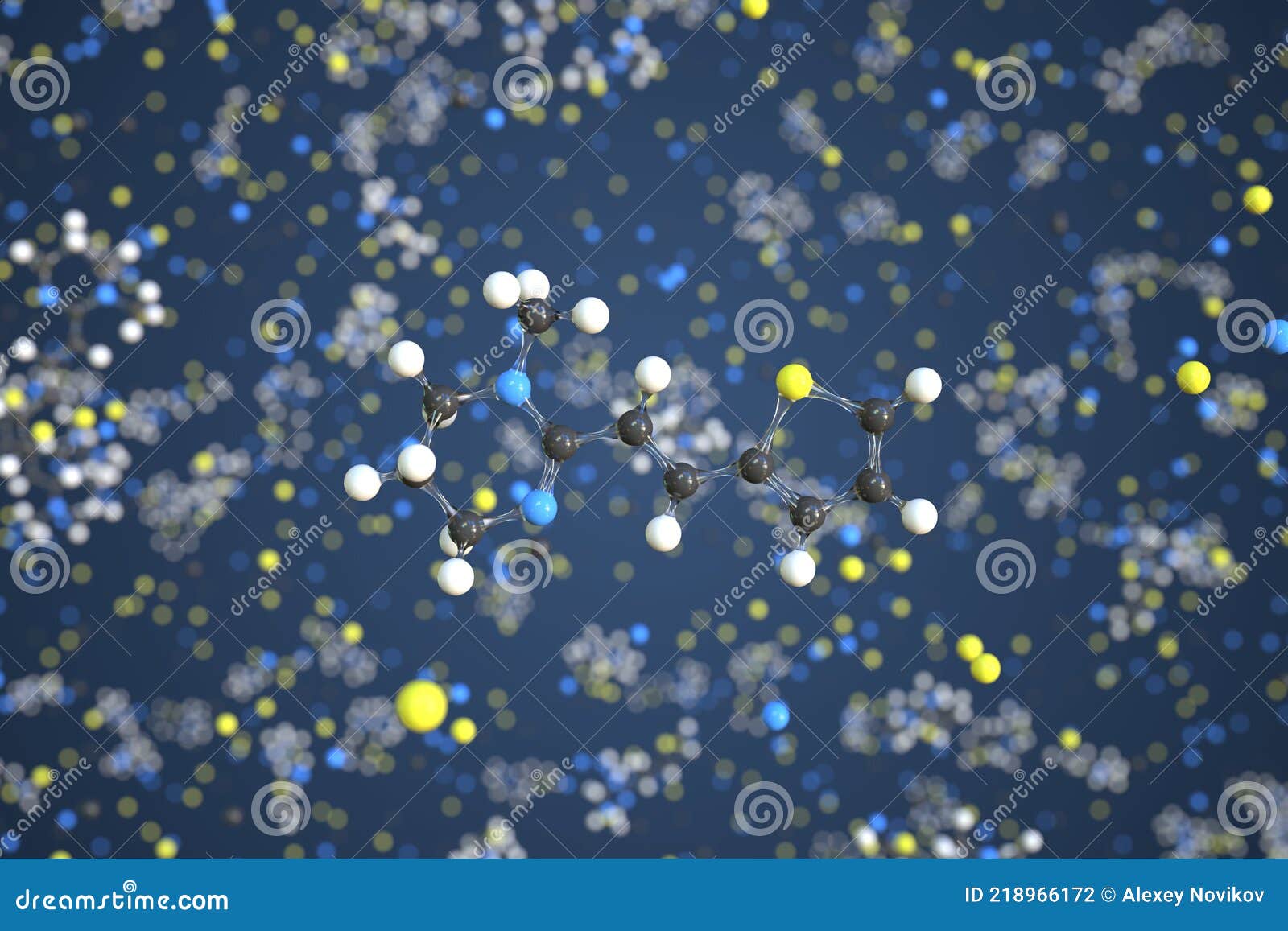 Pyrantel Molecule. It Is Pyrimidine Derivative Anthelmintic ...