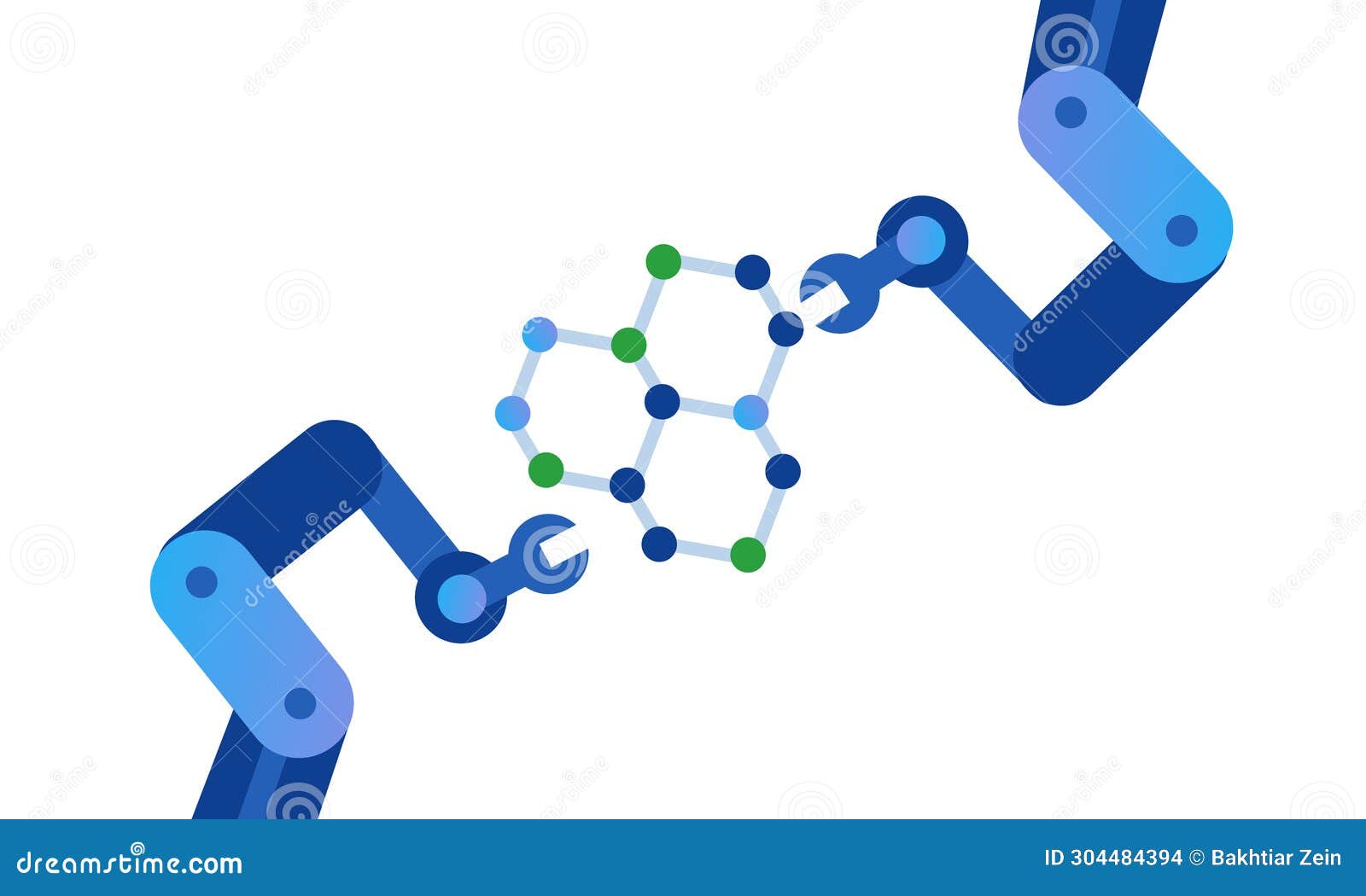 Molecular Nano Technology Molecules Synthetic Polymer Robot Arm ...