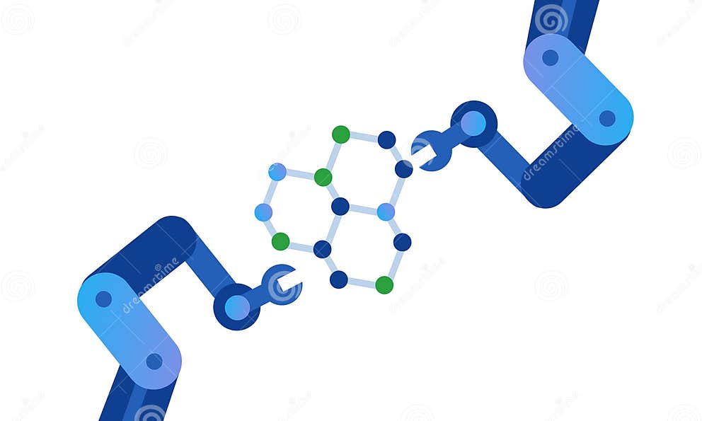 Molecular Nano Technology Molecules Synthetic Polymer Robot Arm ...