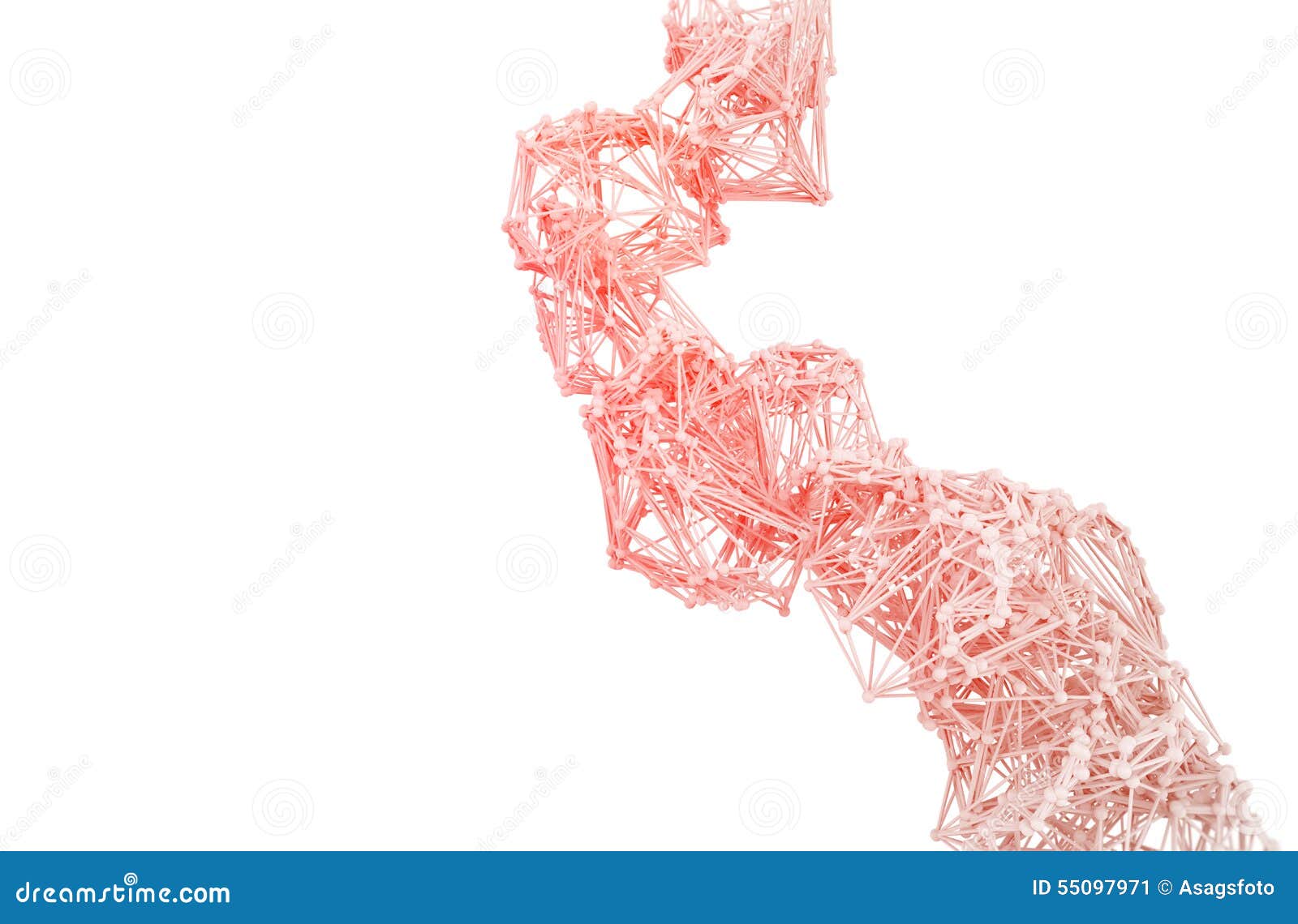 Molecular Polygonal Structures Stock Illustration - Illustration of ...