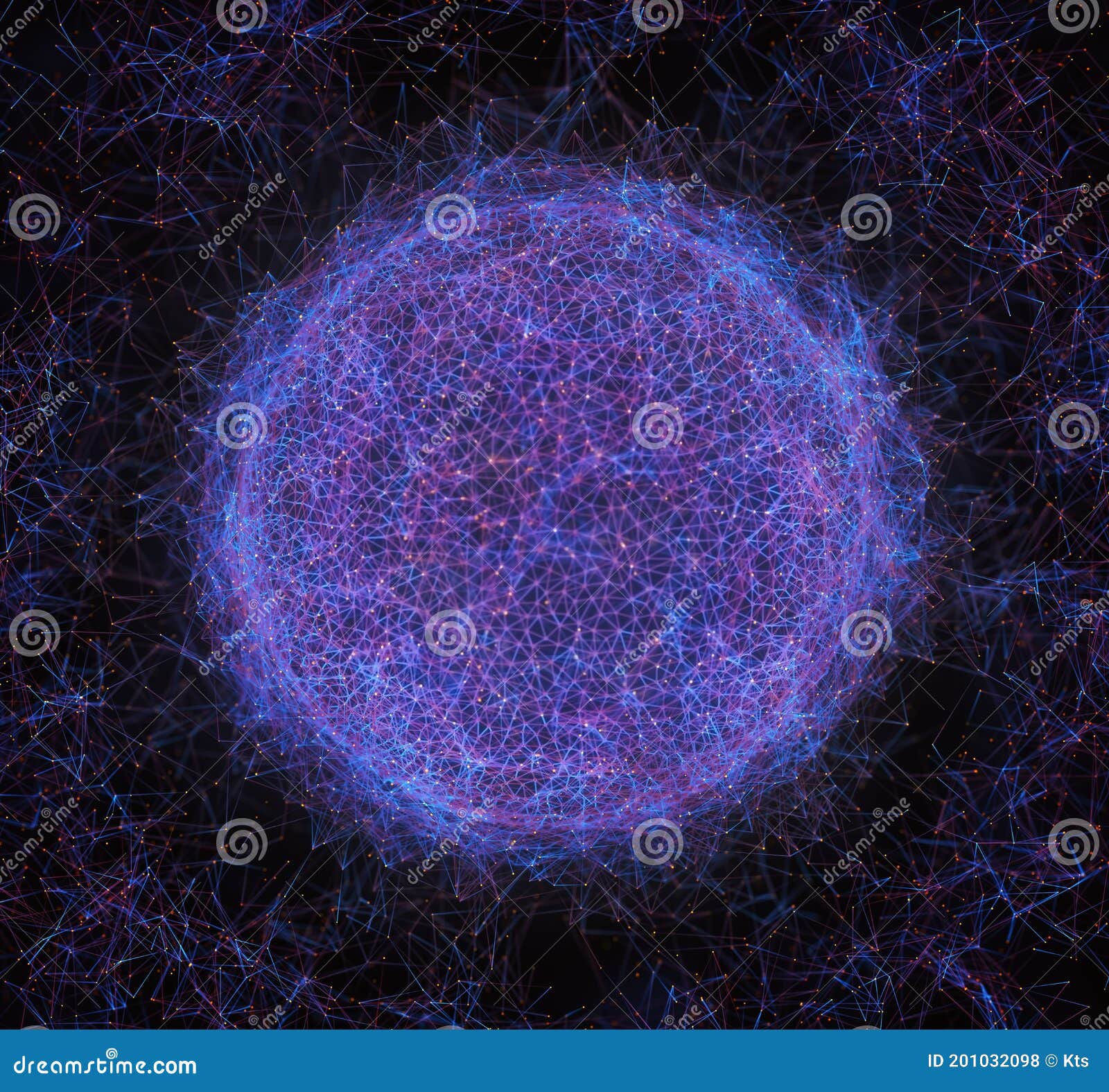 Molecular Science Biotechnology or Biotech Stock Illustration ...