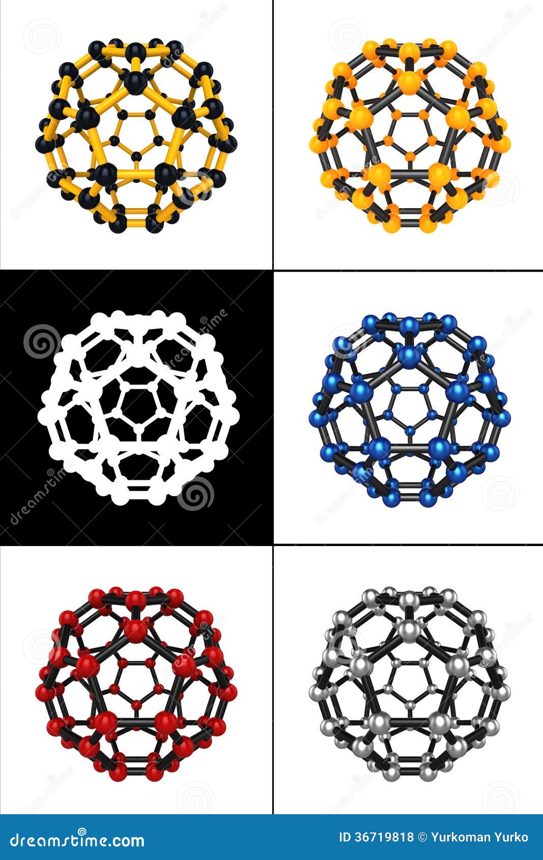 Molecular spheres stock illustration. Illustration of abstract - 36719818