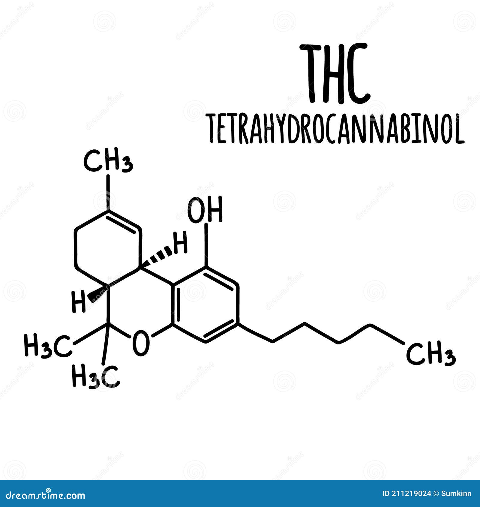 Molecular Structural Chemical Formula Stock Vector - Illustration of ...
