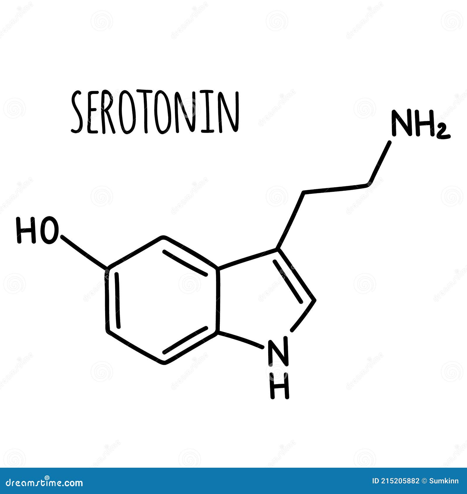 Molecular Structural Chemical Formula Stock Vector - Illustration of ...