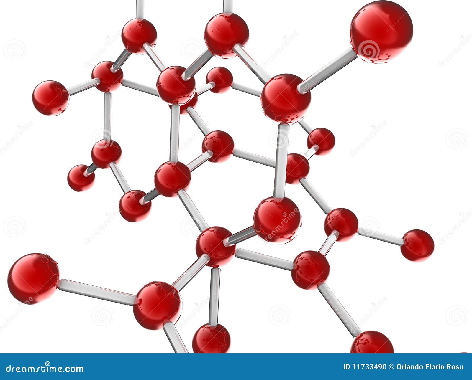 Molecular structure stock illustration. Illustration of cell - 11733490