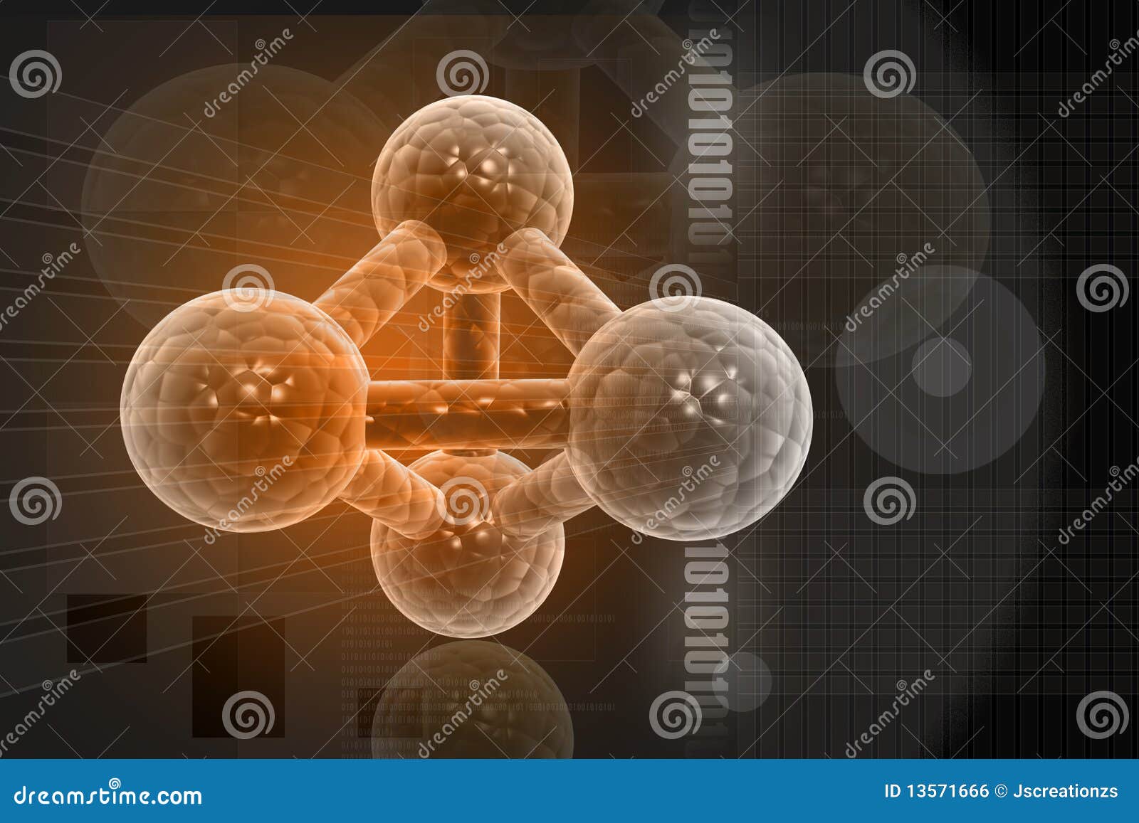 Molecular Structure Stock Photo | CartoonDealer.com #51189144