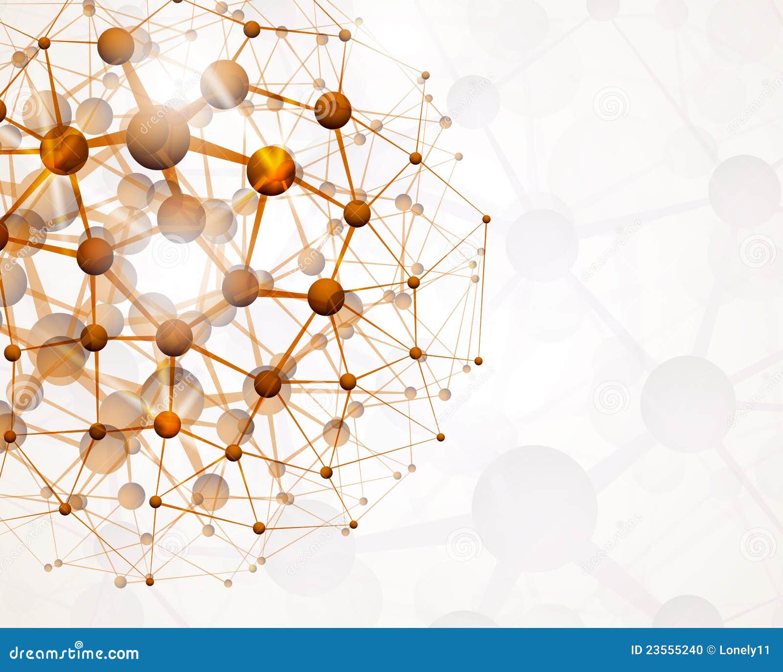 Molecular structure stock vector. Illustration of genome - 23555240