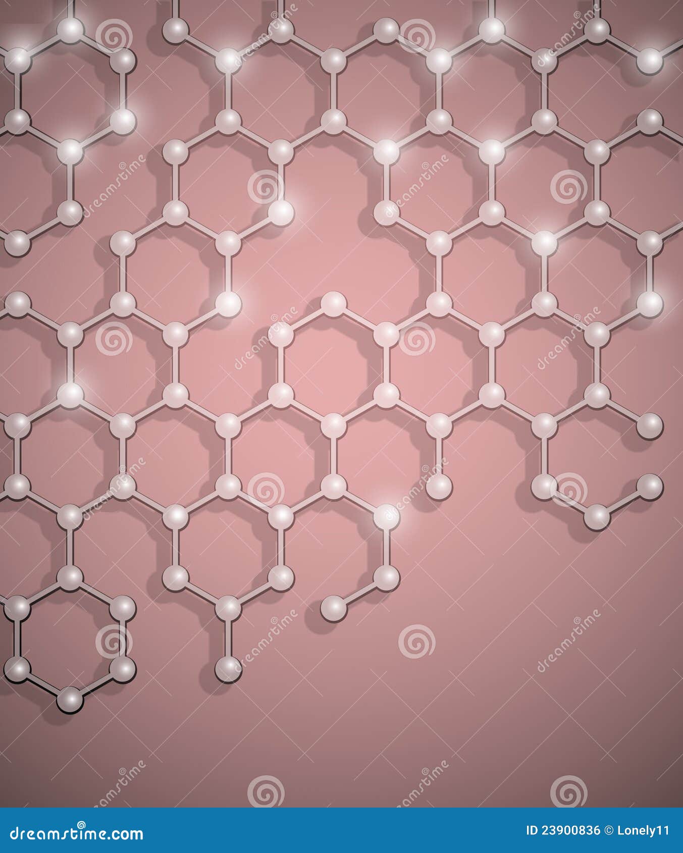Molecular structure stock vector. Illustration of abstract - 23900836