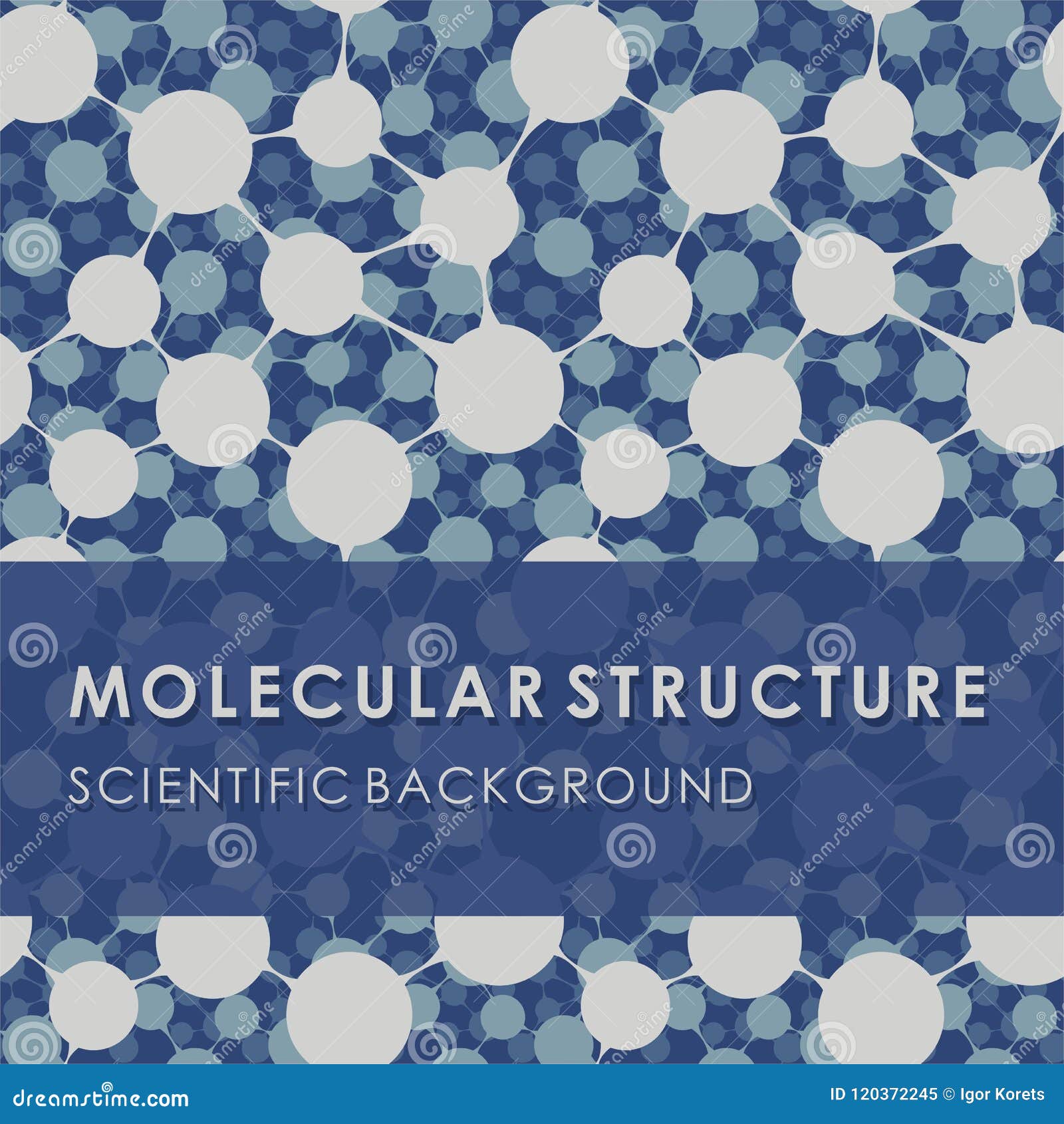 MOLECULAR STRUCTURE, BLUE SCIENTIFIC BACKGROUND, MEDICAL PATTERN, DNA ...
