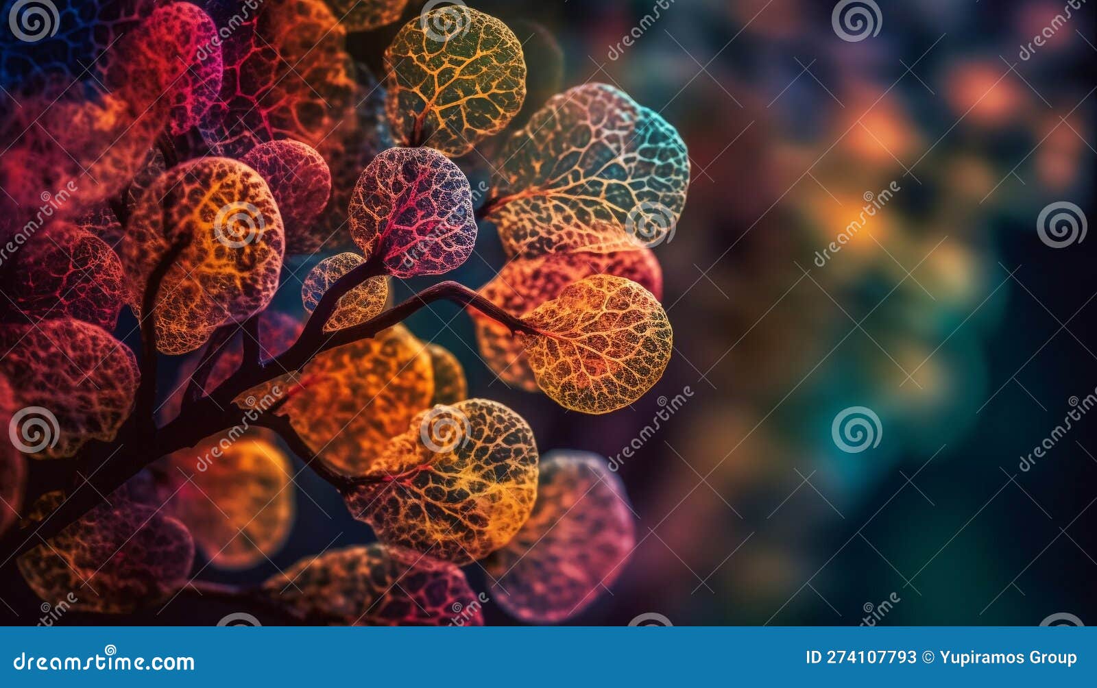 Molecular Structure of a Cancerous Tumor Cell Generated by AI Stock ...