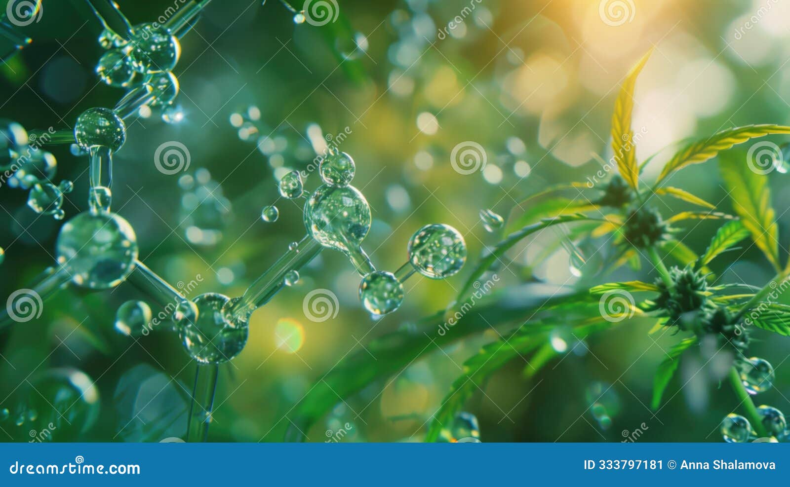 THC, CBD And CBN, Cannabis Compounds, Chemical Formulas And Structures ...