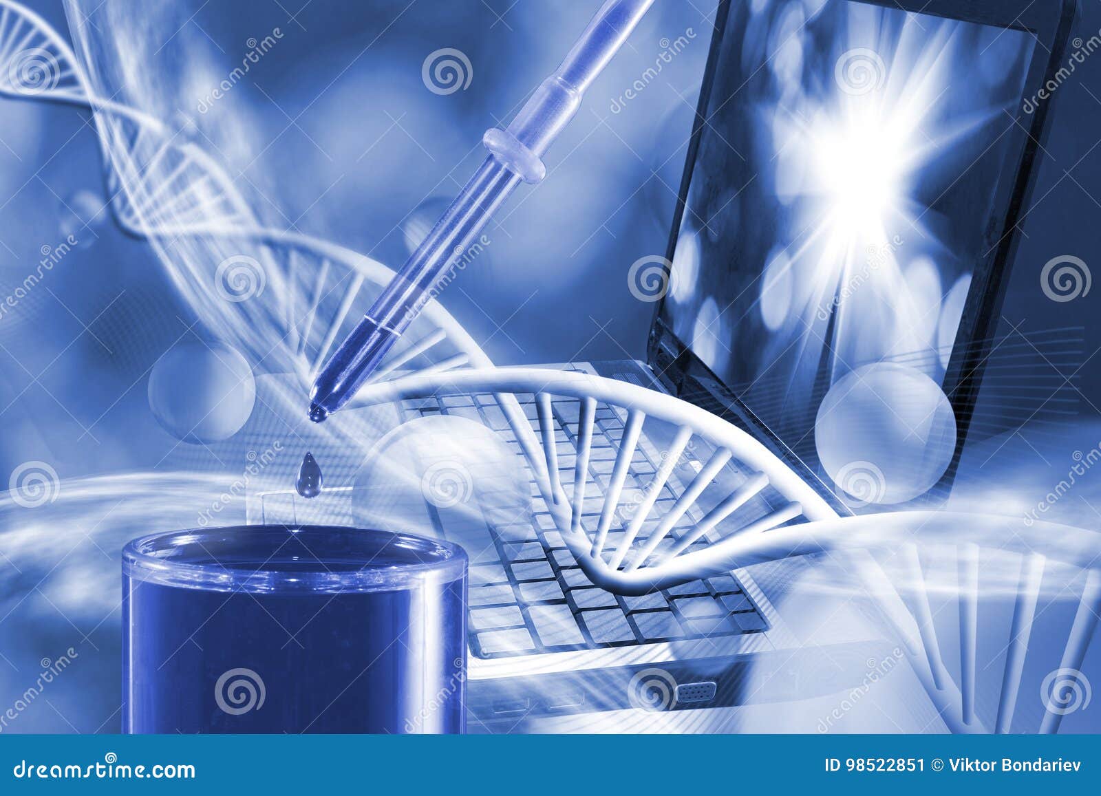 Molecular Structure and Chain of Dna Close Up Stock Image - Image of ...