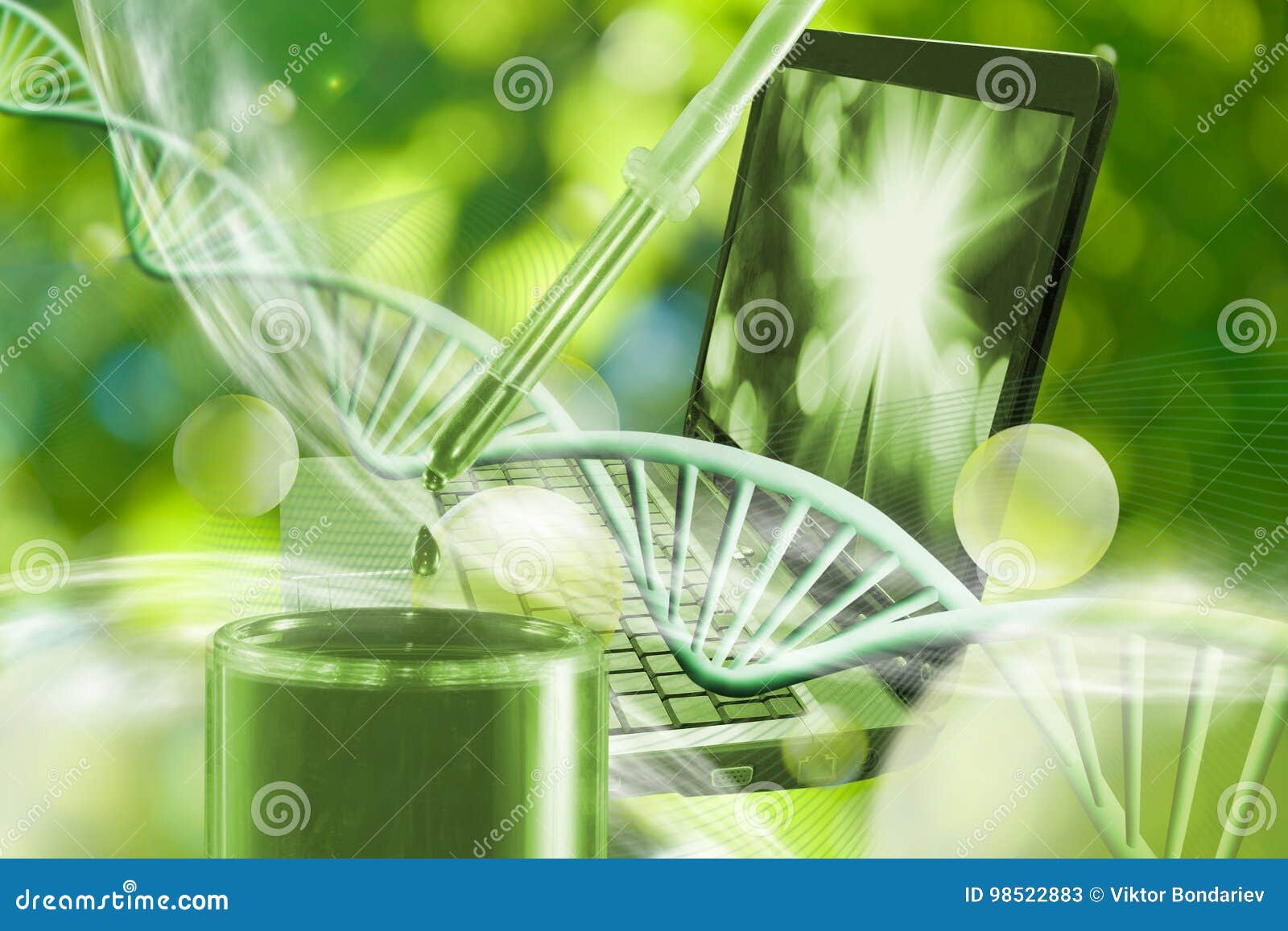 Molecular Structure and Chain of Dna Close Up Stock Image - Image of ...