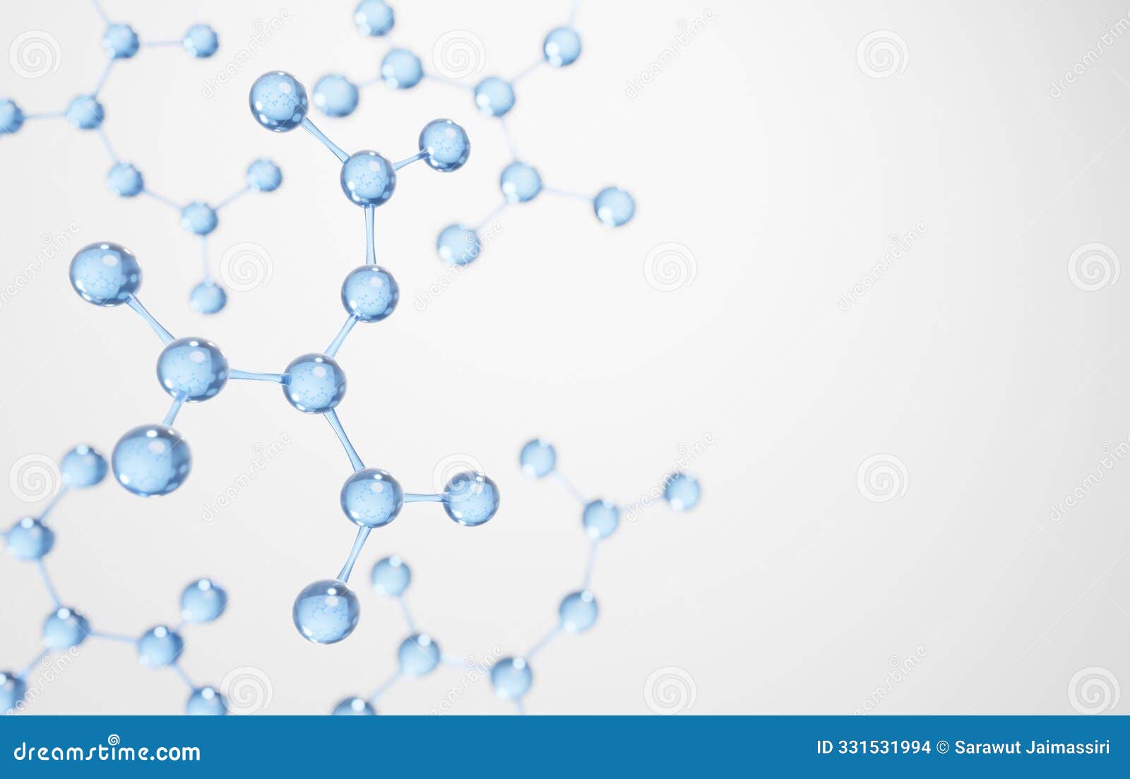 Molecular Structure Chemical Science Formula Soft Focus Abstract ...