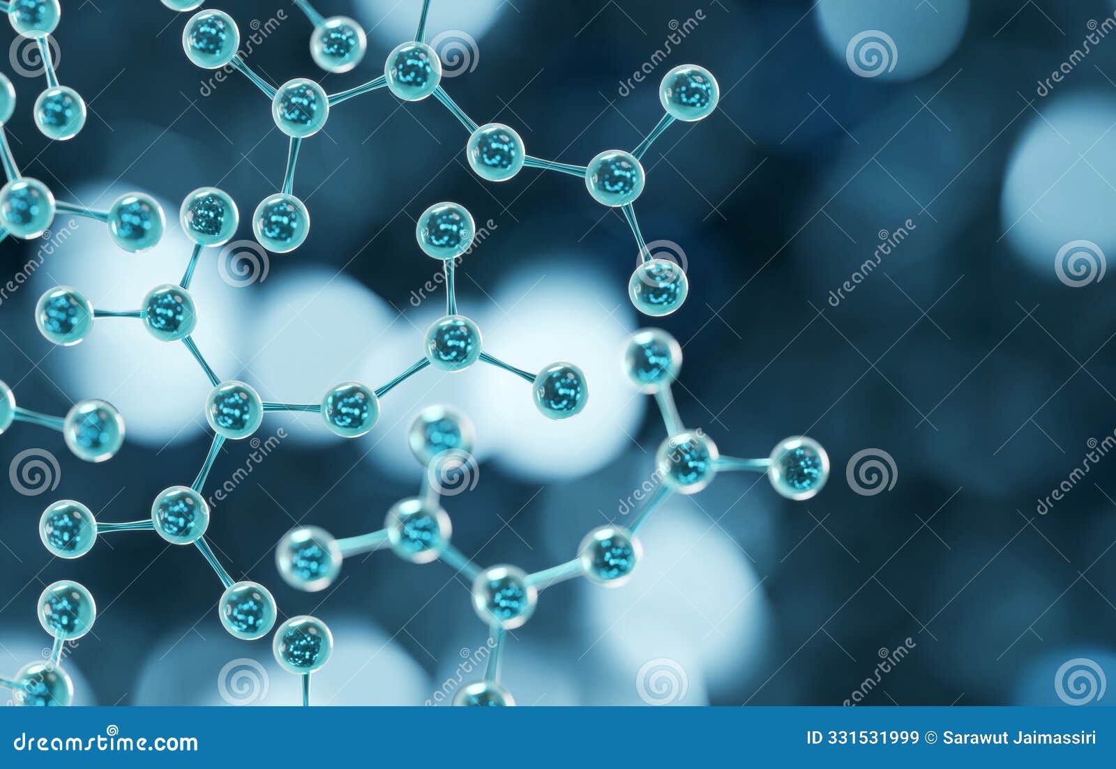Molecular Structure Chemical Science Formula Soft Focus Abstract ...