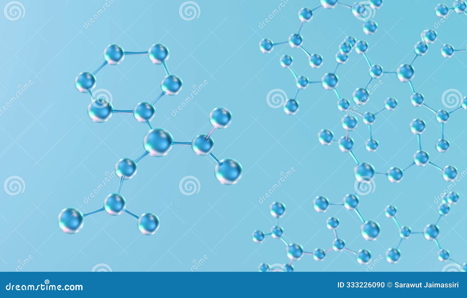 Molecular Structure Chemical Science Formula Soft Focus Abstract ...