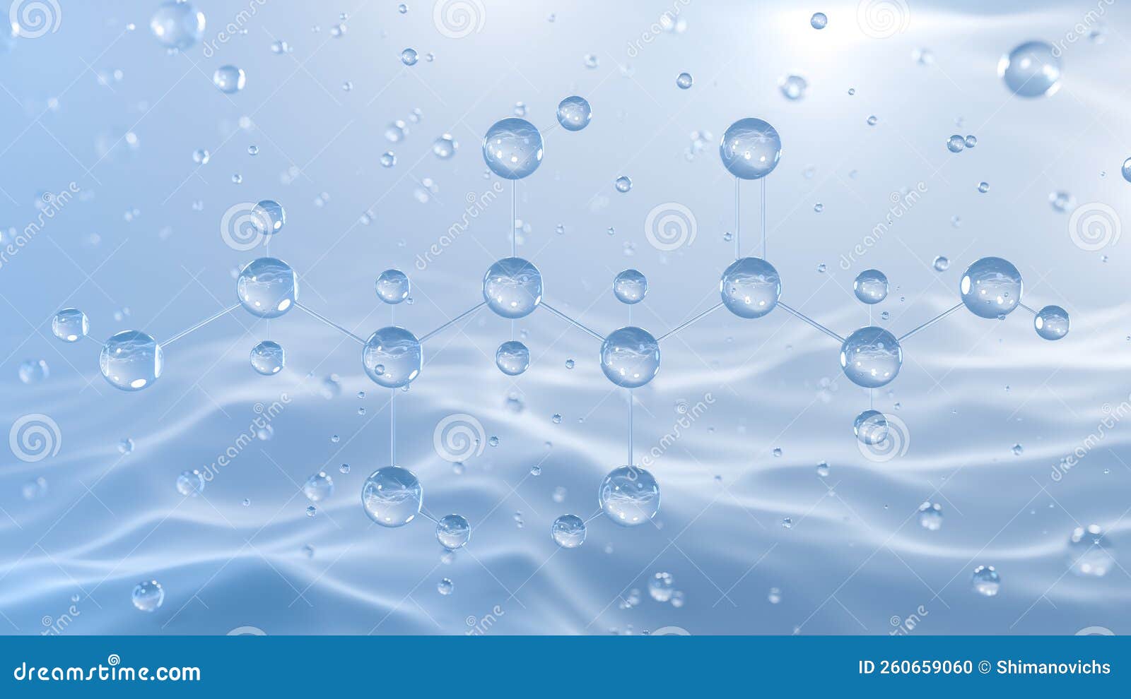 Molecular Structure of Fructose, Atoms and Molecules Close-up 3d Model ...