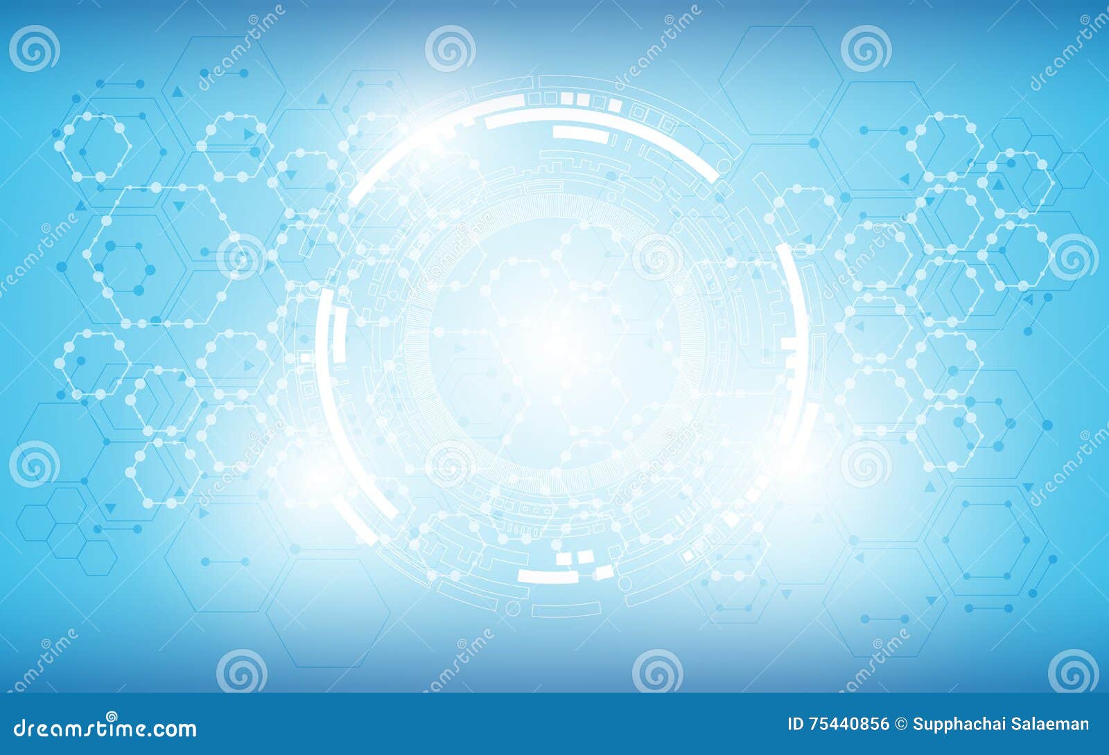 Molecular Structure Hexagon Texture Pattern Technology Science Concept ...